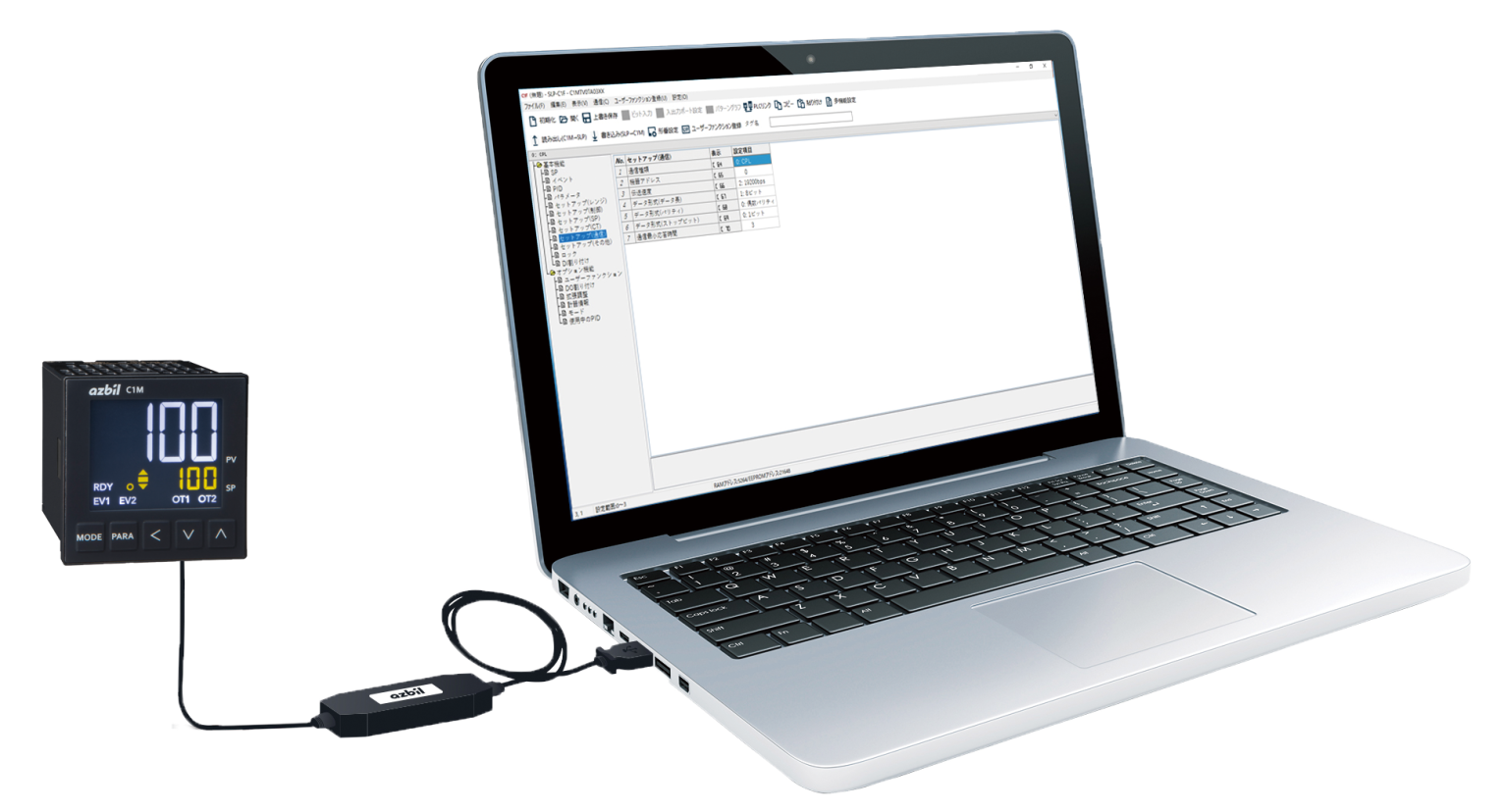 數位PID控制器講座 型號C1M：第九講 PC Loader 智慧傳輸軟體應用 - 台灣azbil